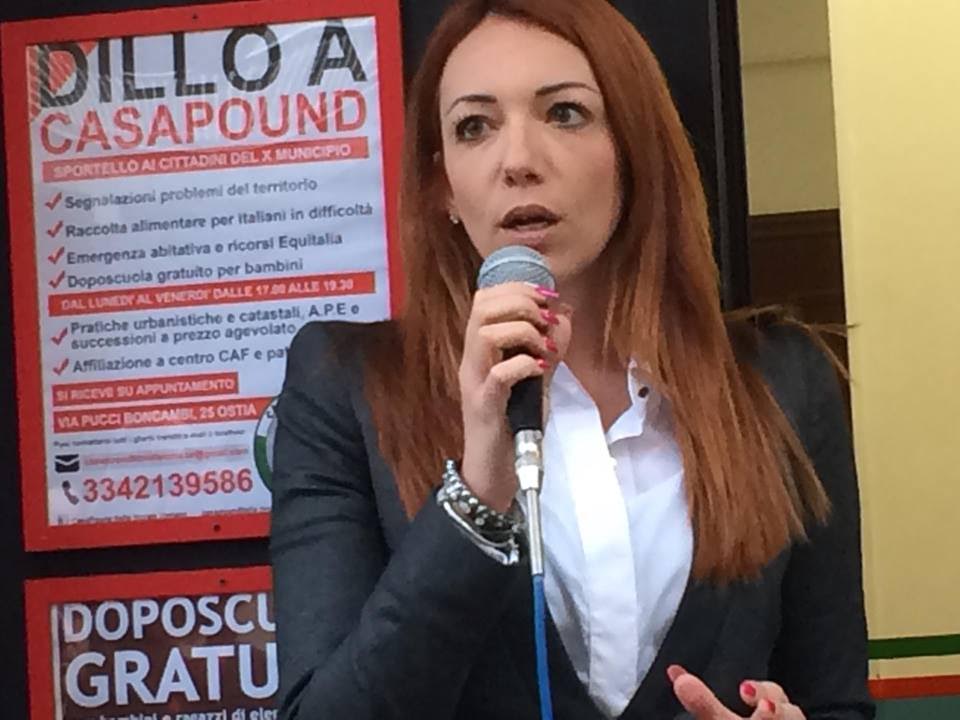 Ostia, Chiaraluce (CasaPound): Ostia, Chiaraluce (CasaPound):