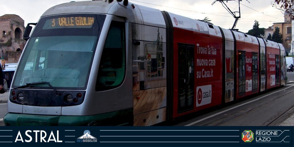Roma, tram 3 bloccato per problema tecnico: tutte le alternative