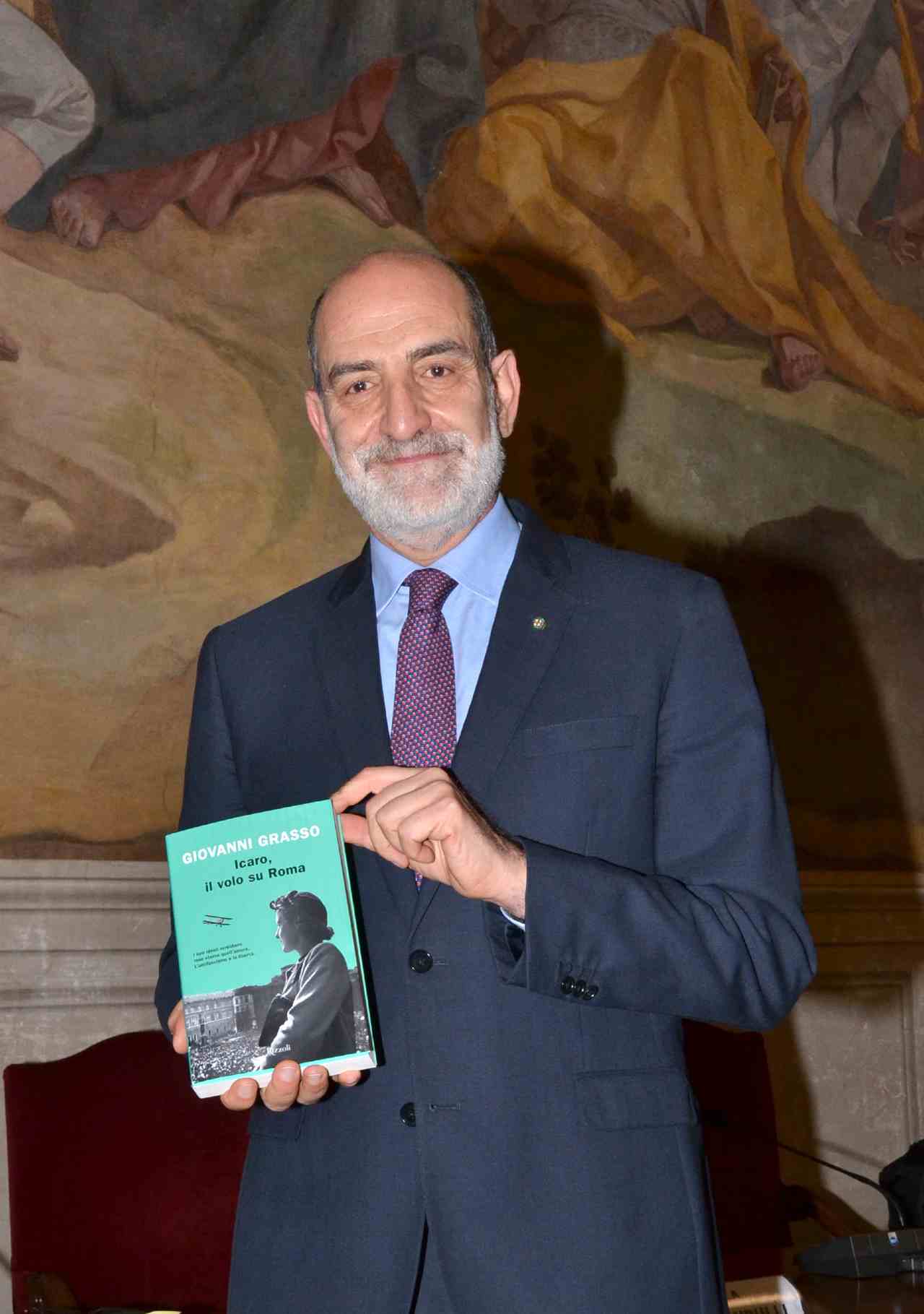 'Icaro, il volo su Roma', il nuovo libro di Giovanni Grasso