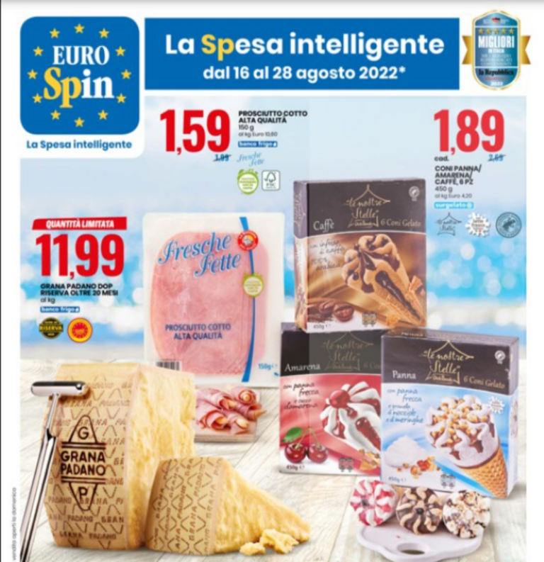 Eurospin, offerte e promozioni dal 16 al 28 agosto: sfoglia il nuovo ...
