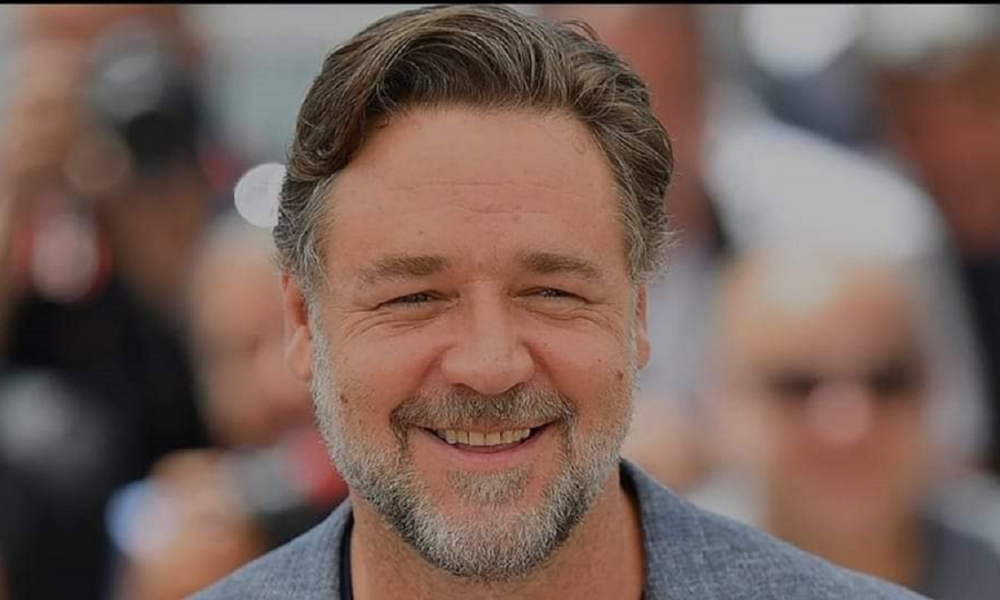 Russell Crowe (Il Gladiatore) in Campidoglio per ricevere una targa ...