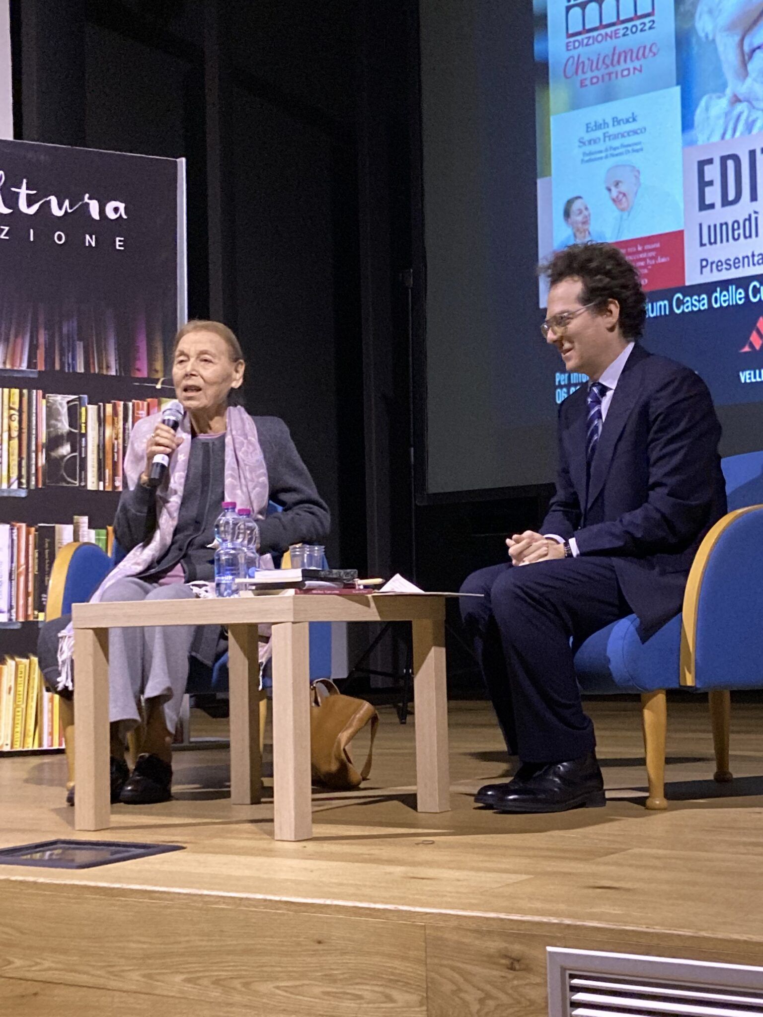 Edith Bruck ha presentato il suo nuovo romanzo