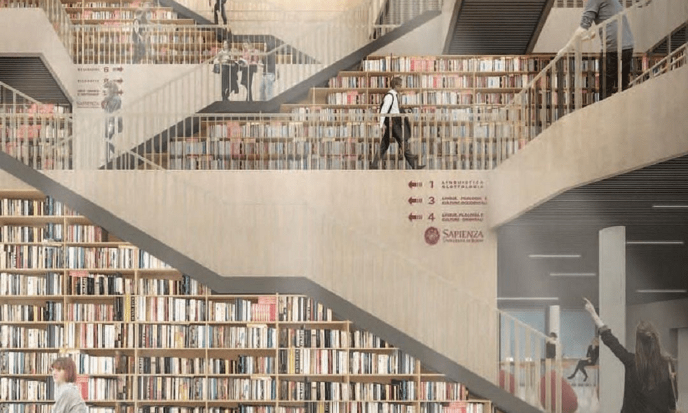 Roma, in arrivo alla Sapienza una nuova biblioteca: 2 milioni e mezzo ...