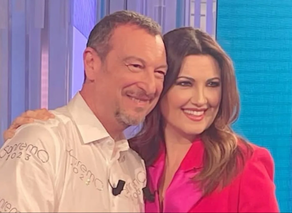 Come si sono conosciuti Amadeus e Giovanna Civitillo: la storia del ...