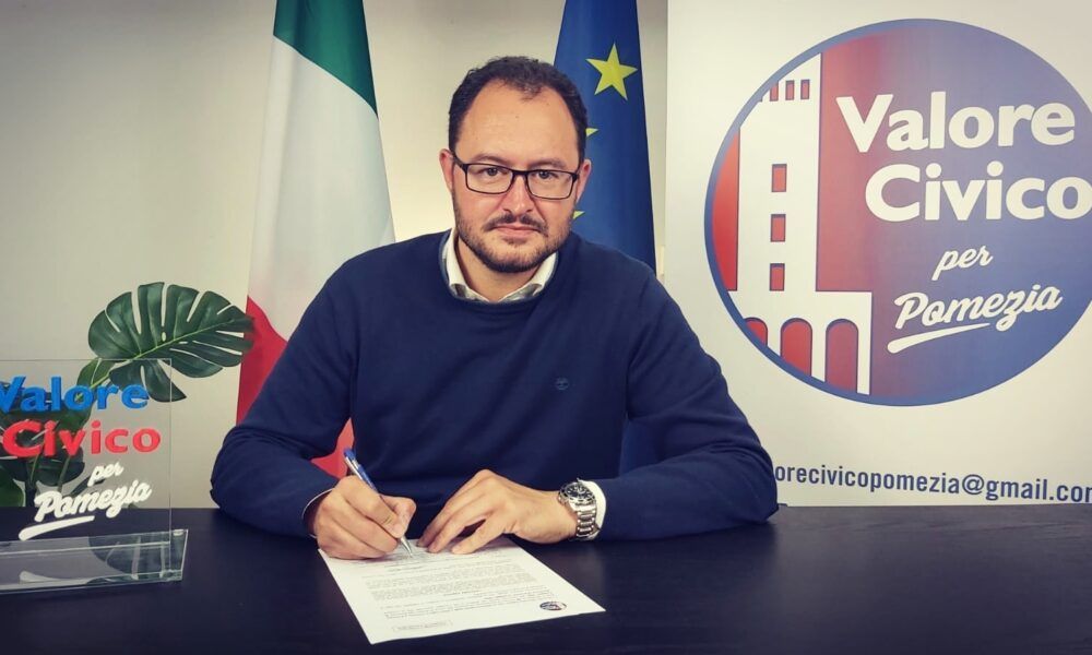 Elezioni Pomezia Valore Civico Presenta Il Candidato Sindaco è