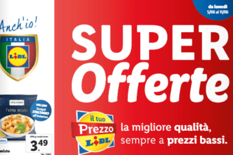 Nuovo volantino Lidl "Super Offerte": sconti e promozioni da lunedì 5 ...