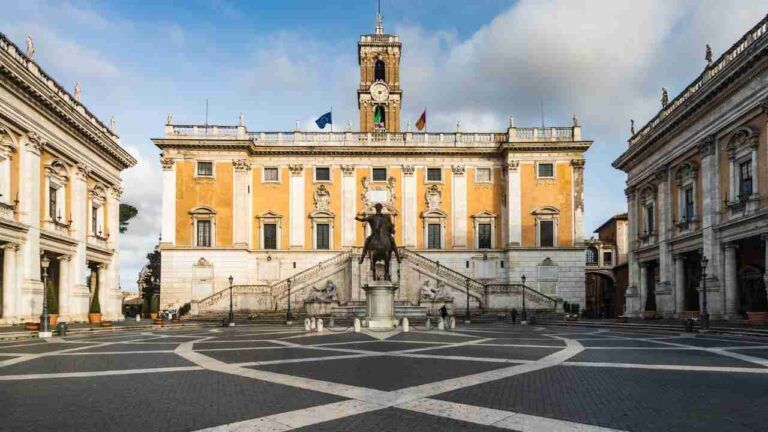 Curiosità su piazza del Campidoglio, il segreto della pavimentazione ...