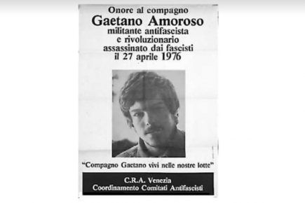 Omicidio di Gaetano Amoroso, il militante comunista assassinato dai ...